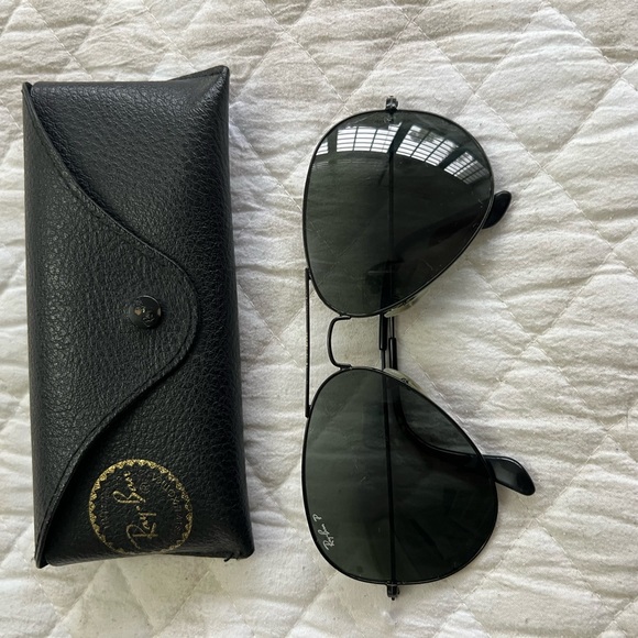 Ray-Ban | Accessories | Authentic Ray Ban Aviators Polarized Total ...